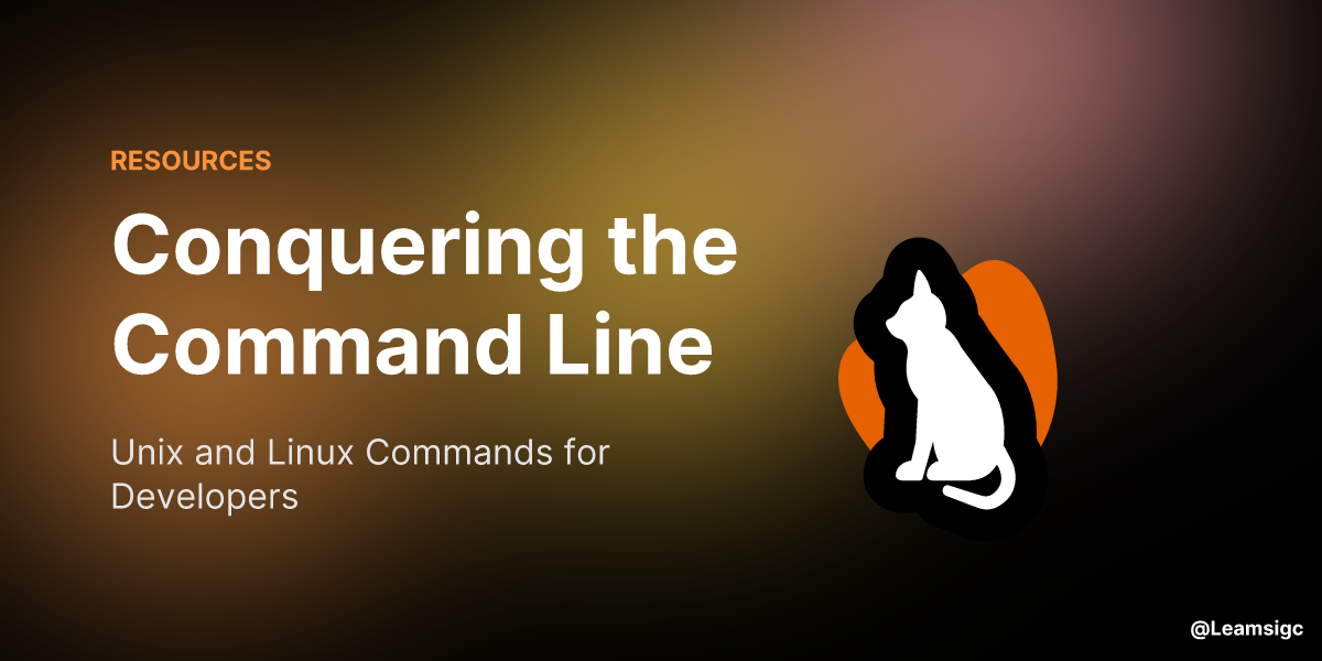 Conquering the Command Line | Must Know Resources for Developers by Giessen Dev