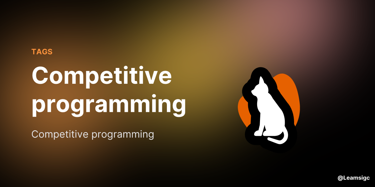Competitive programming | Must Know Resources for Developers by Giessen Dev Competitive programming | Must Know Resources for Developers by Giessen Dev