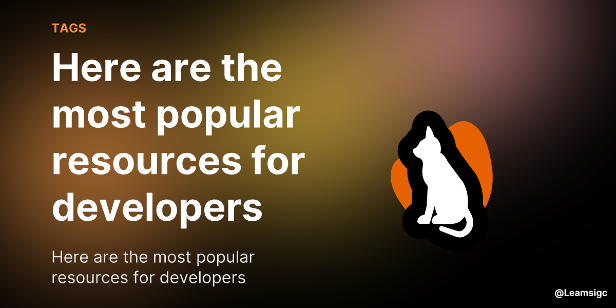 Best resources for developers | Must Know Resources for Developers by ...