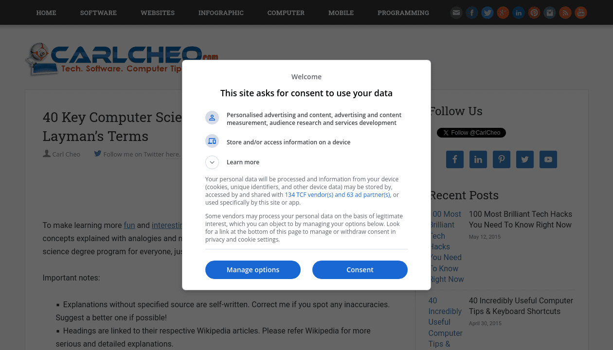 40 Keys Computer Science Concepts Explained In Layman’s Terms | Must ...
