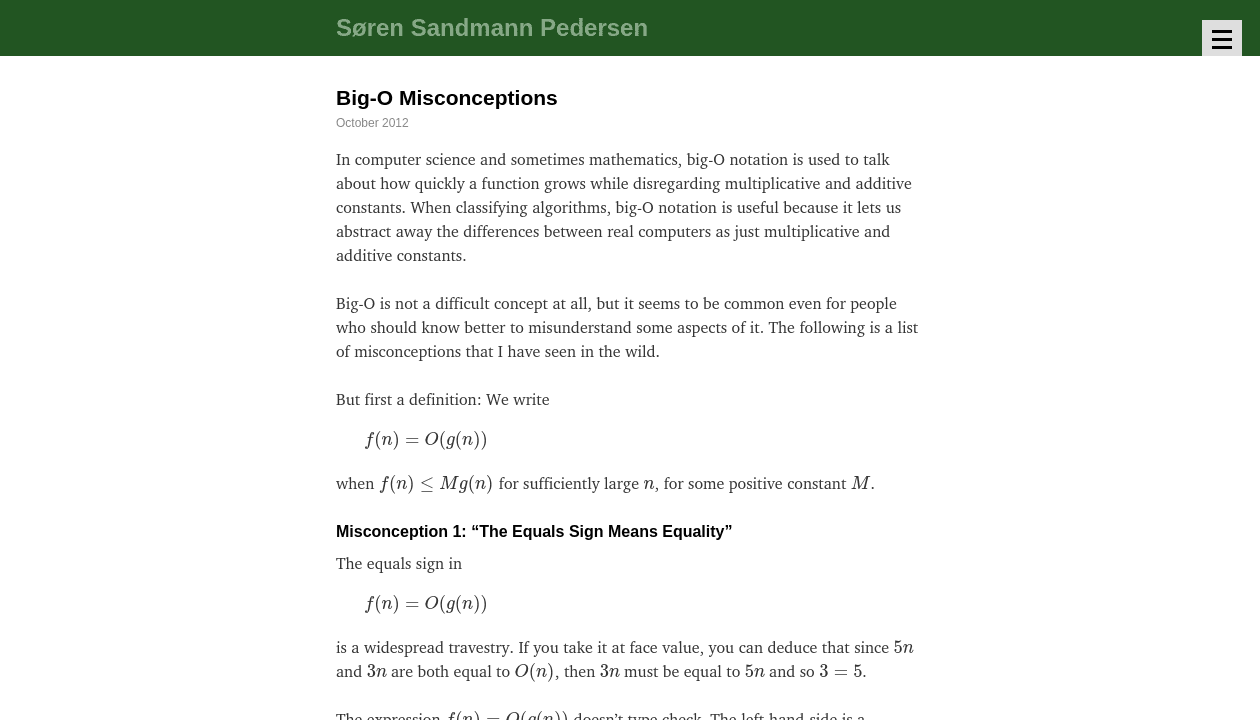 BIG O Misconceptions | Must Know Resources for Developers by Giessen Dev