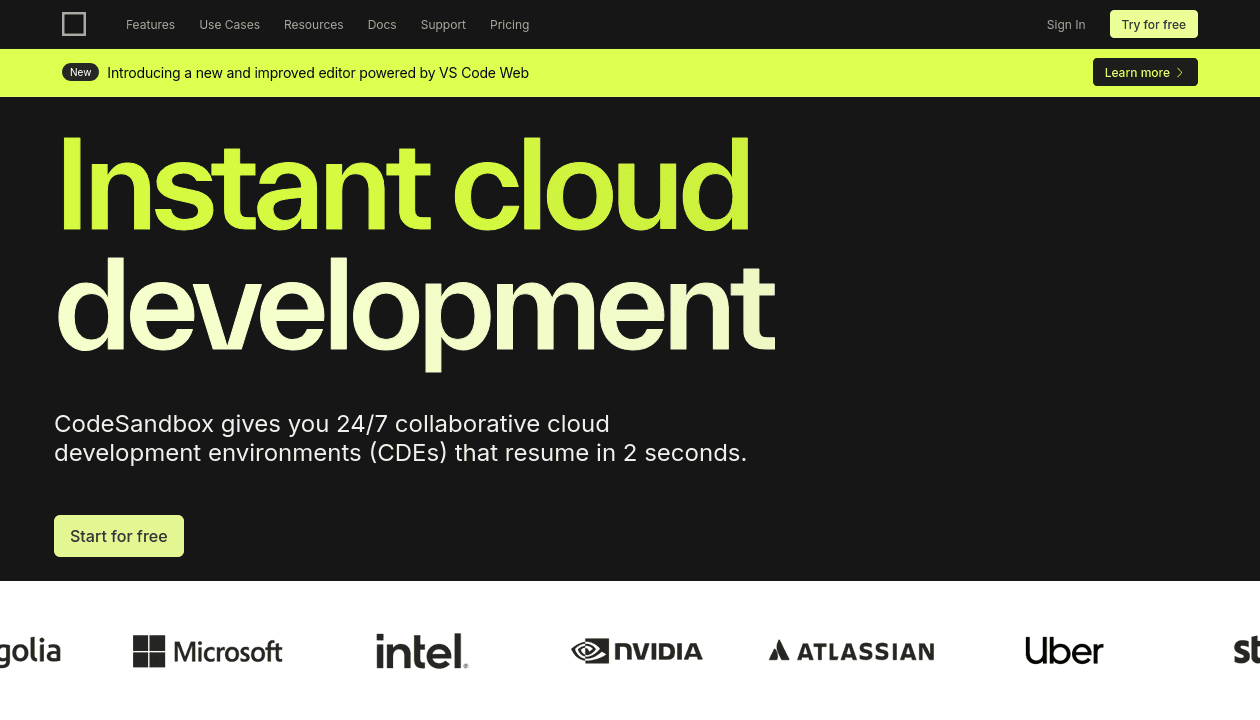 Codesandbox.io | Must Know Resources for Developers by Giessen Dev