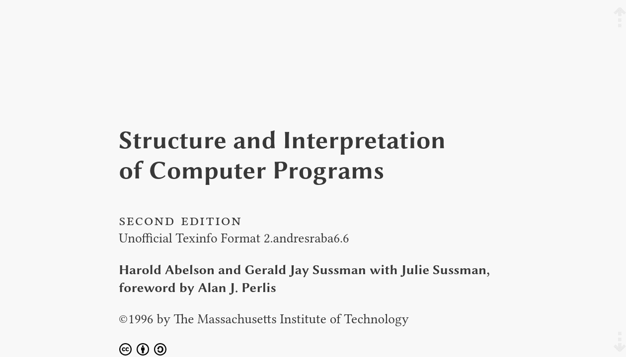 Structure and Interpretation of Computer Programs | Must Know Resources for Developers by ...