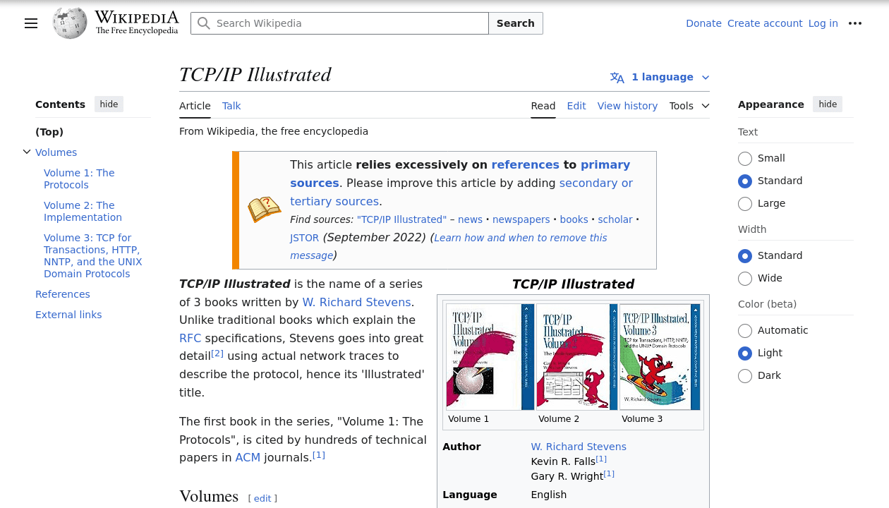 TCP/IP Illustrated Series | Must Know Resources for Programmers by ...