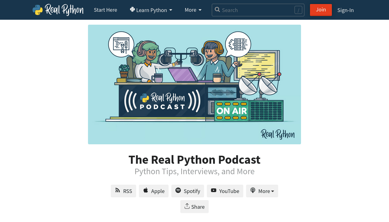 The Real Python Podcast | Must Know Resources for Developers by Giessen Dev