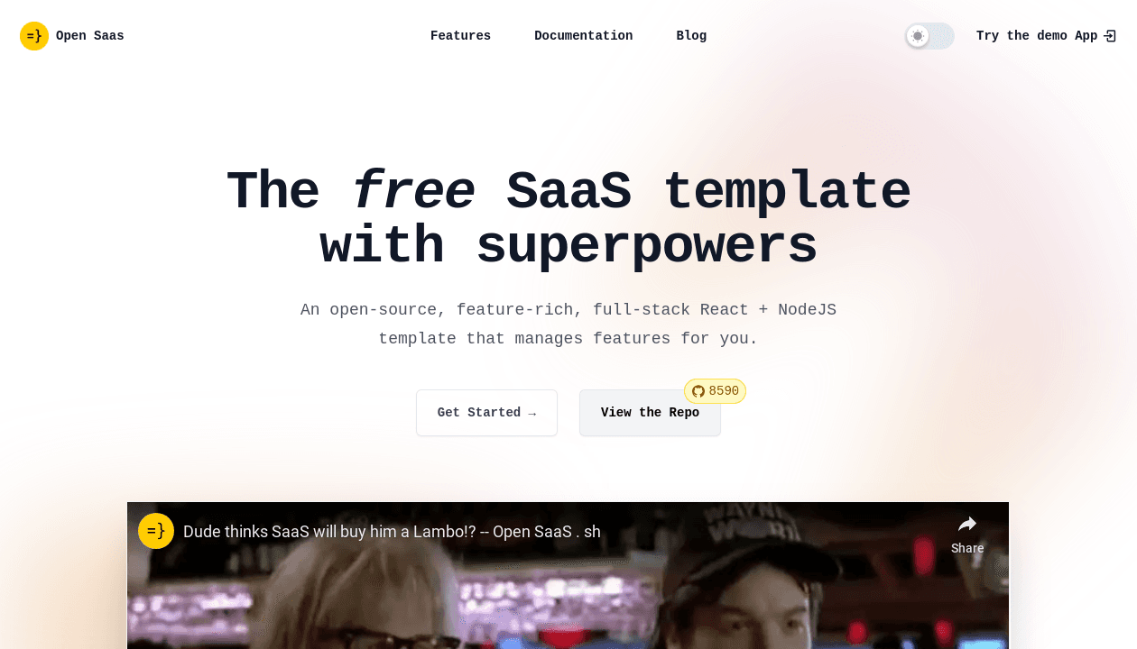 Open SaaS open-source-saas-boilerplates | Must Know Resources for ...